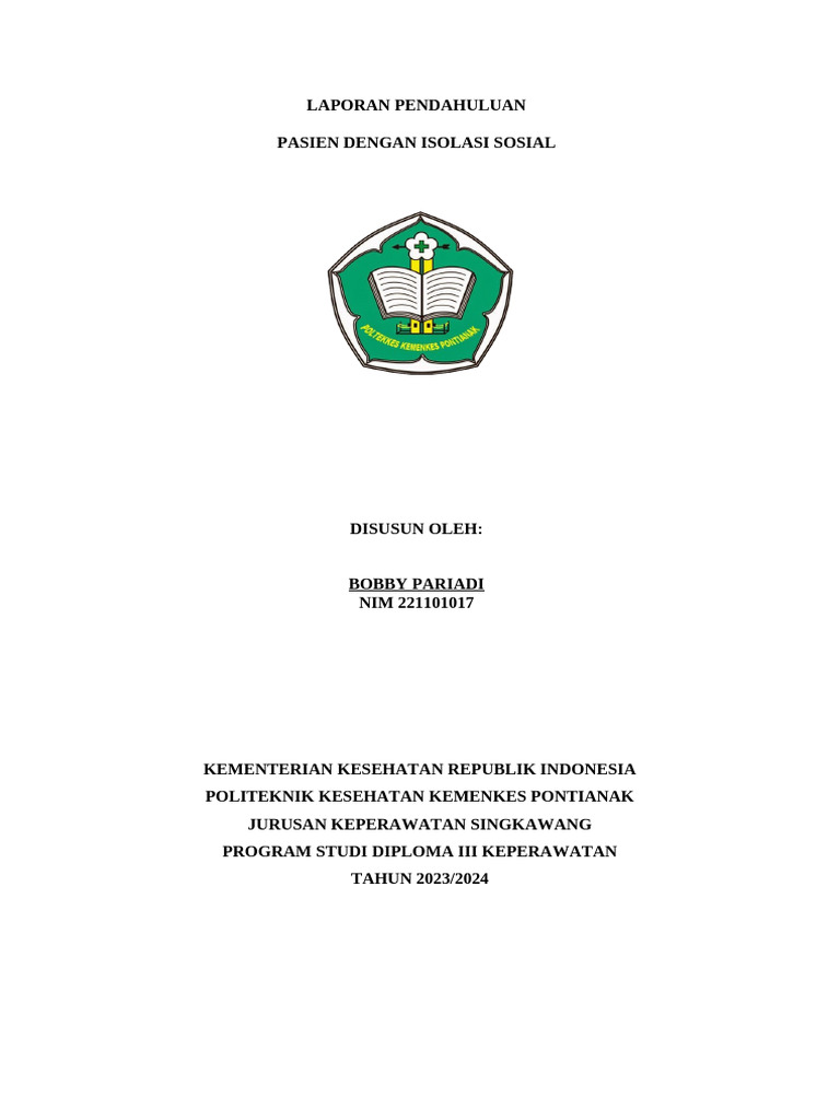 Bobby Pariadi - LP Isos | PDF