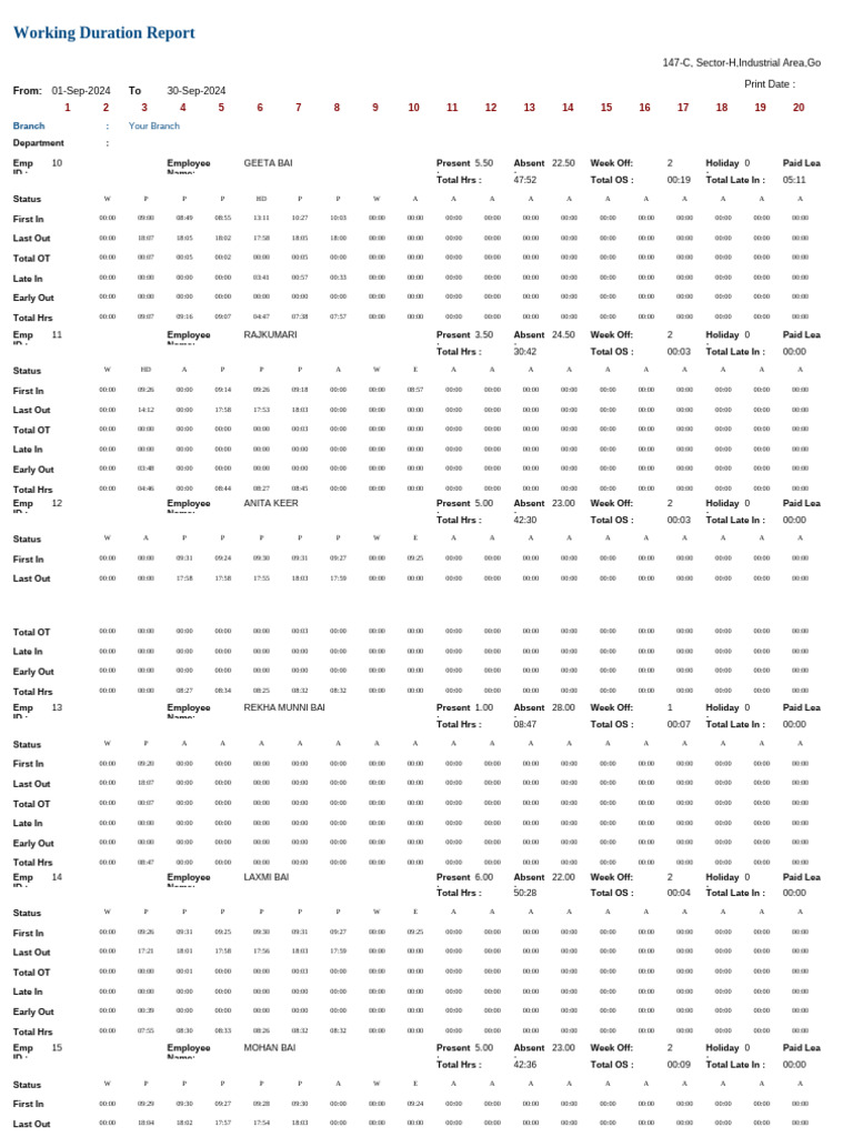 Monthly Report | PDF