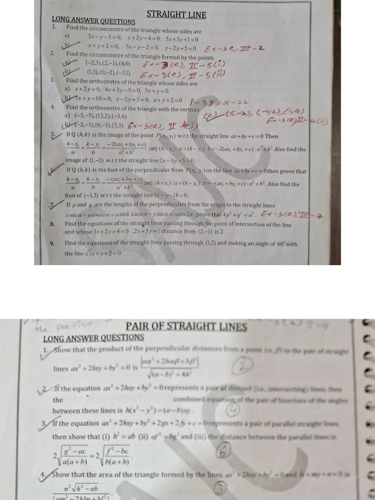 Maths 1b Important Laq's | PDF