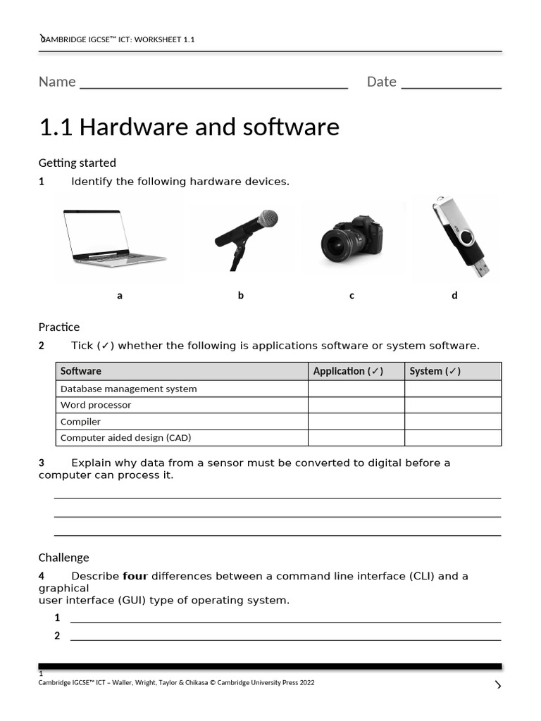 Worksheet # 1 | PDF