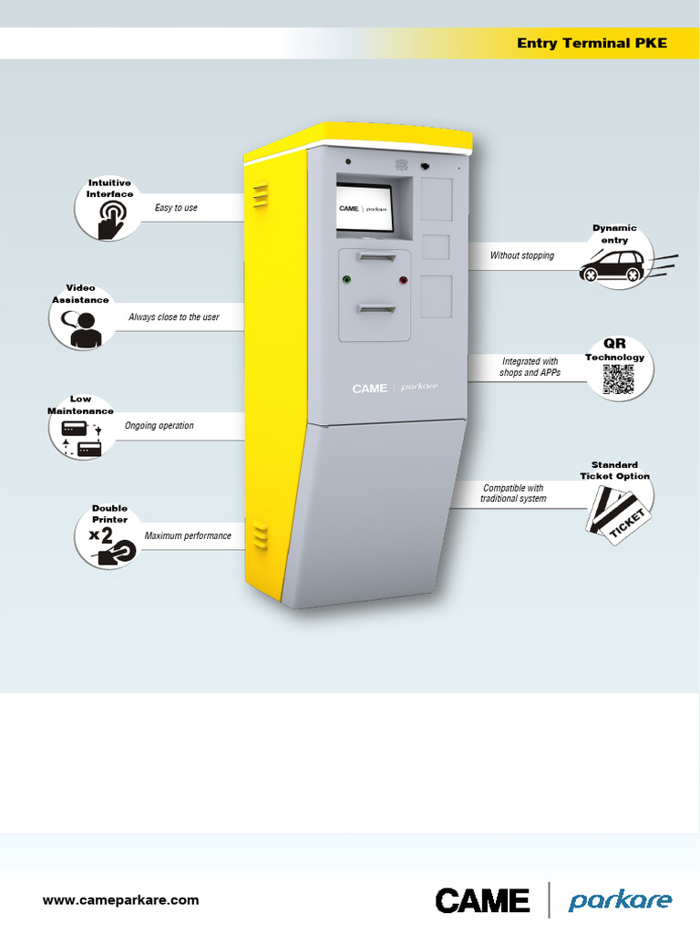 Entry Terminal PKE 2 | PDF