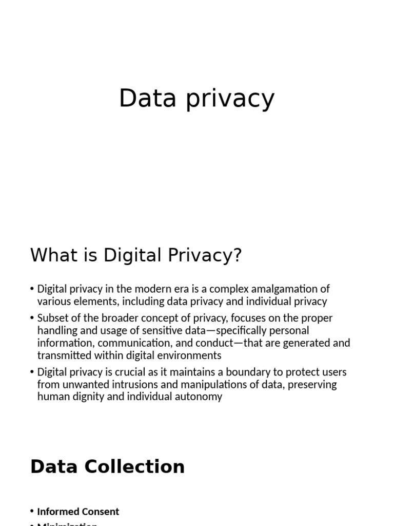 Data Privacy Unit4 | PDF