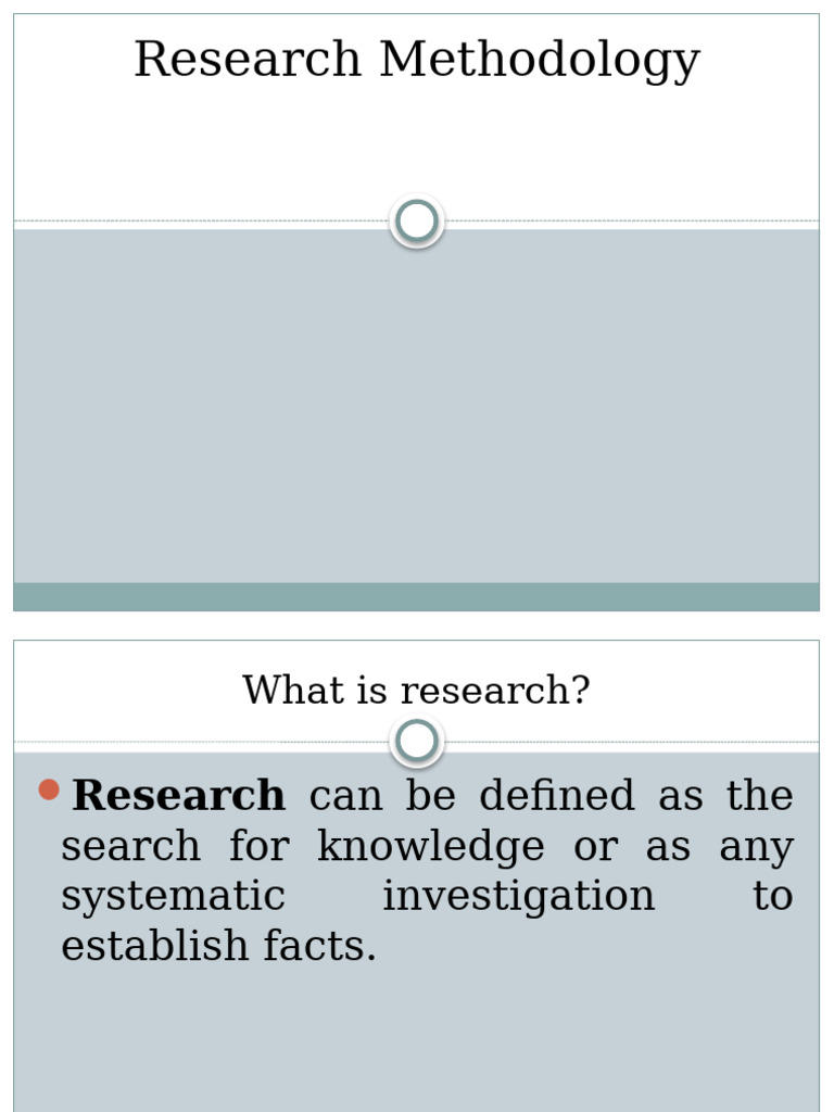 RM Research Methodology New | PDF