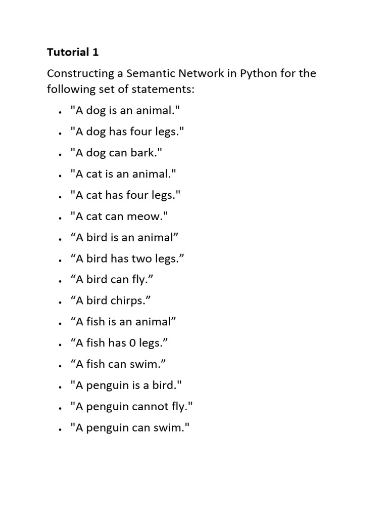 Tutorial 1 - Solution | PDF
