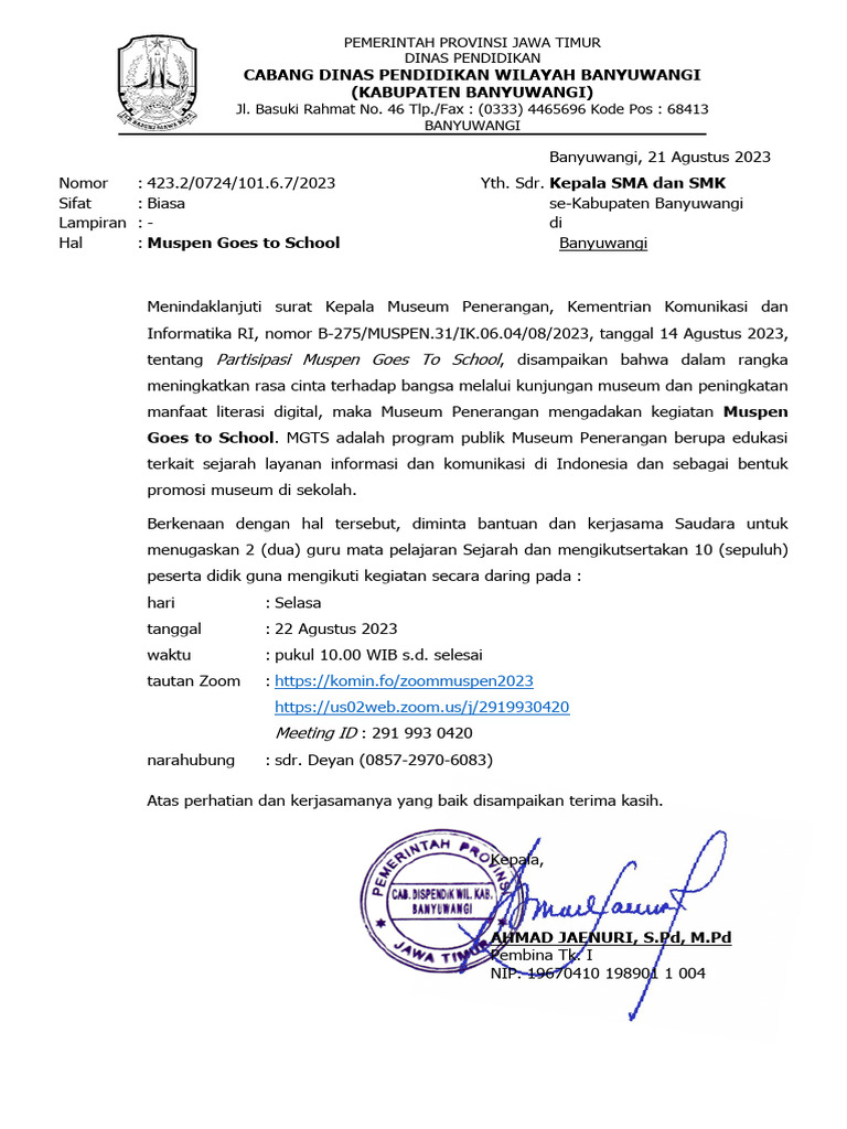 1301 - Muspen Goes To School | PDF