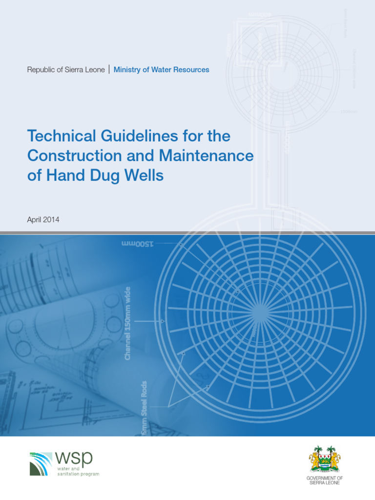 Technical Guidelines For The Construction and Maintenance of Hand Dug ...