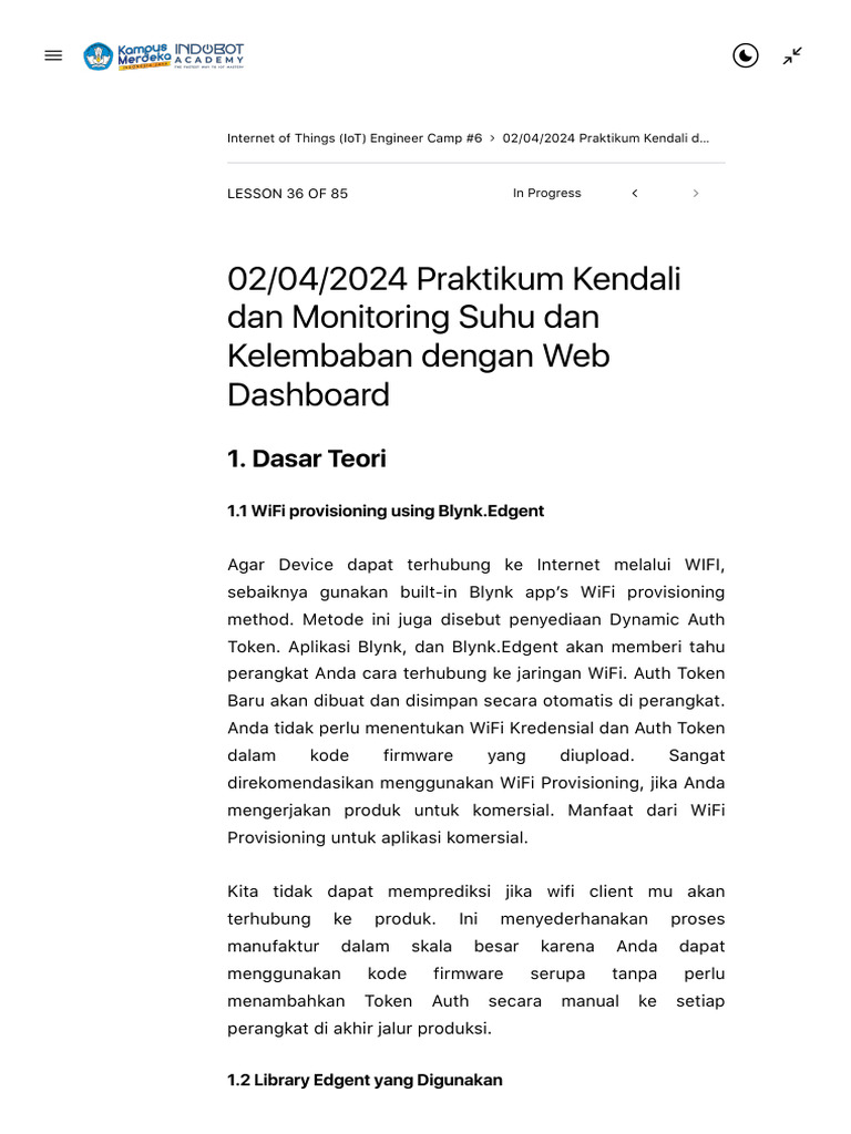 02 - 04 - 2024 Praktikum Kendali Dan Monitoring Suhu Dan Kelembaban ...