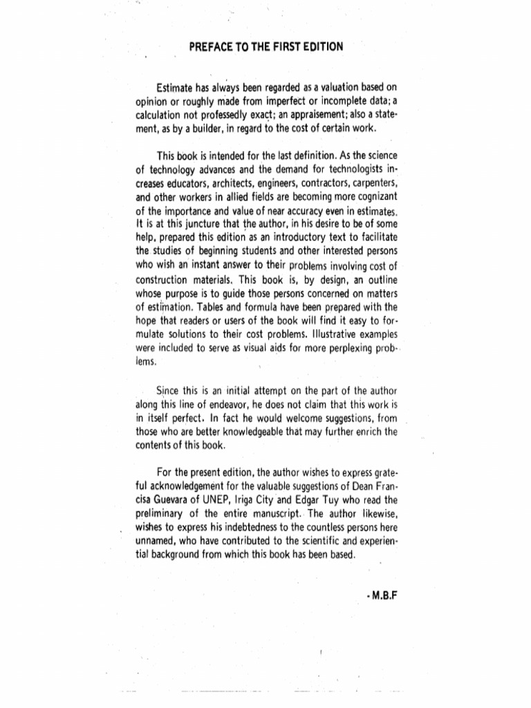 Simplified Estimate by Max Fajardo | PDF