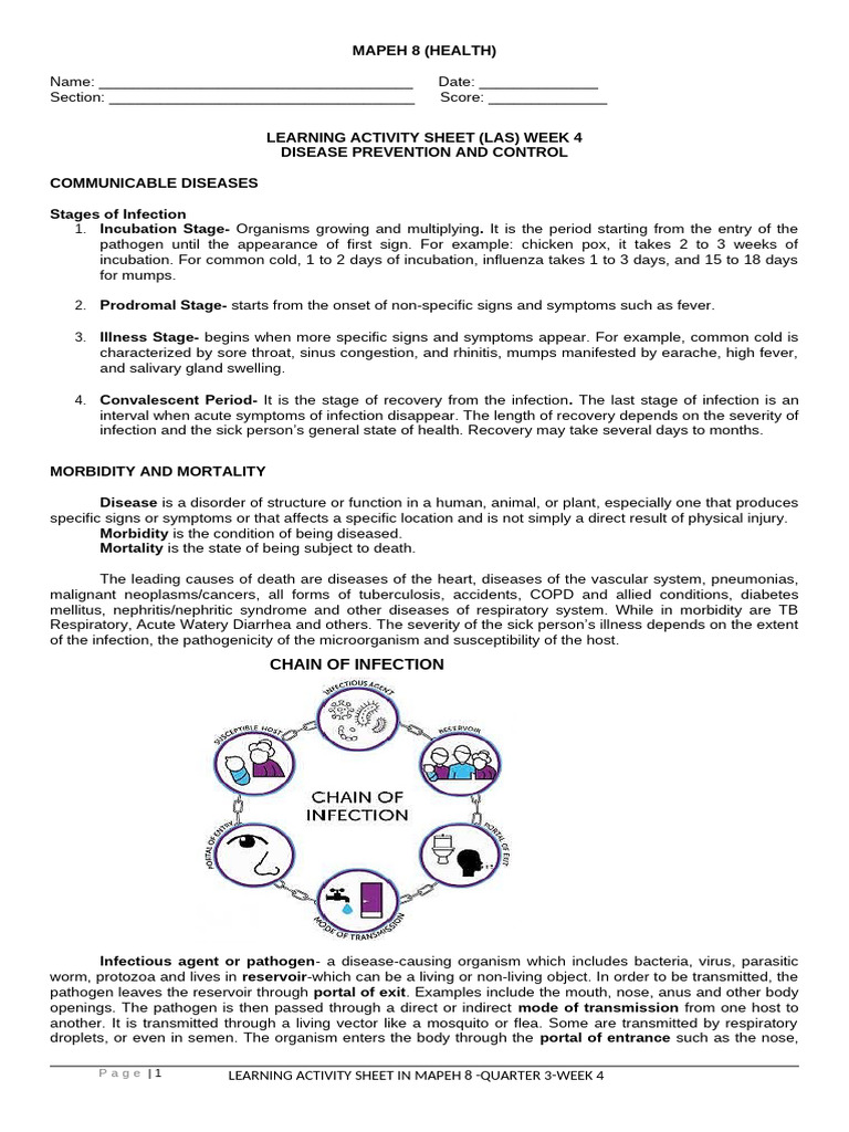 Las Health 8 Q3 Week 4 | PDF