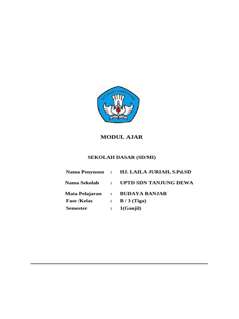 Ma-3-Hj Laila Juriah-Uptd SDN Tanjung Dewa | PDF | Karier & Perkembangan