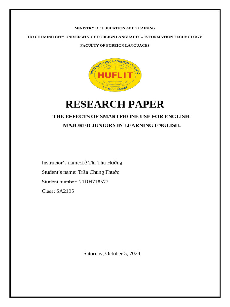 Final Research Paper | PDF