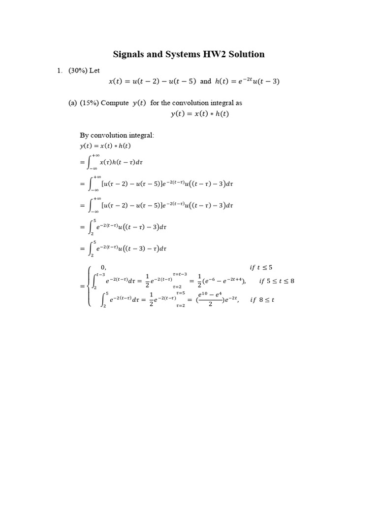 HW2 Sol | PDF