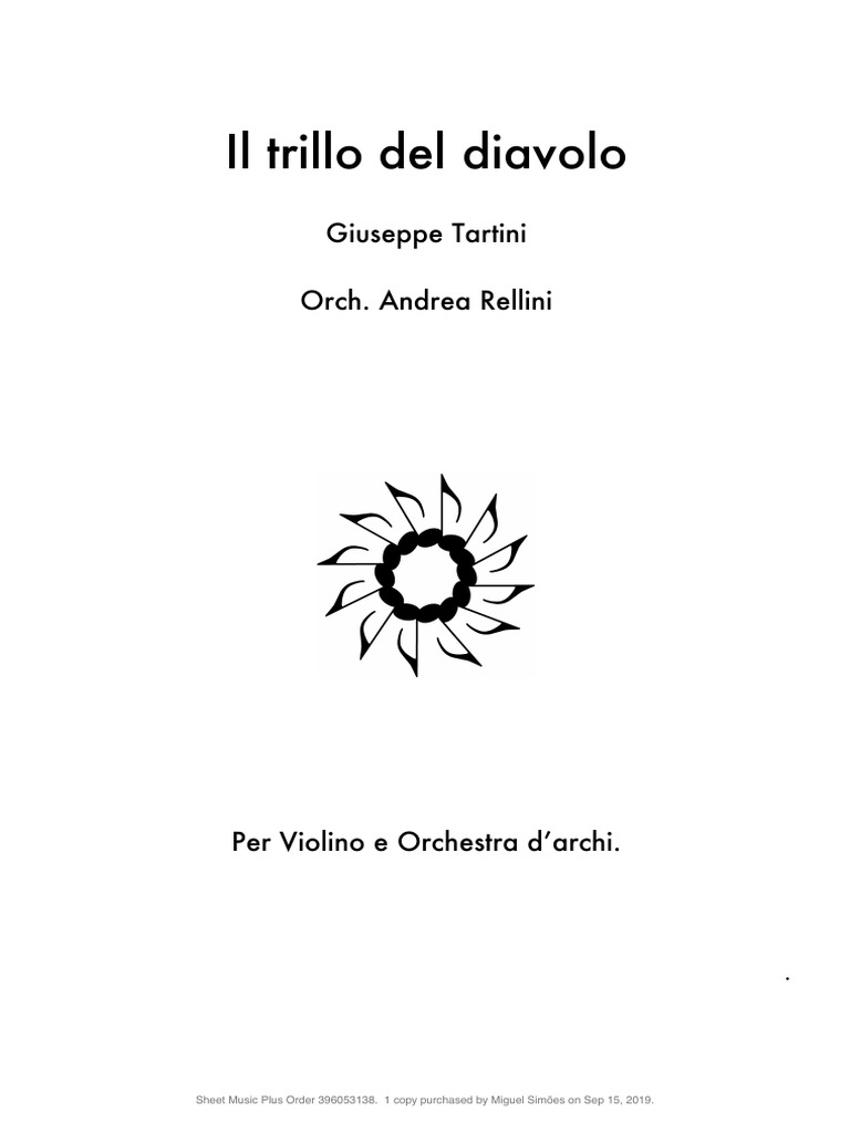Il-Trillo-Del-Diavolo Camerata | PDF