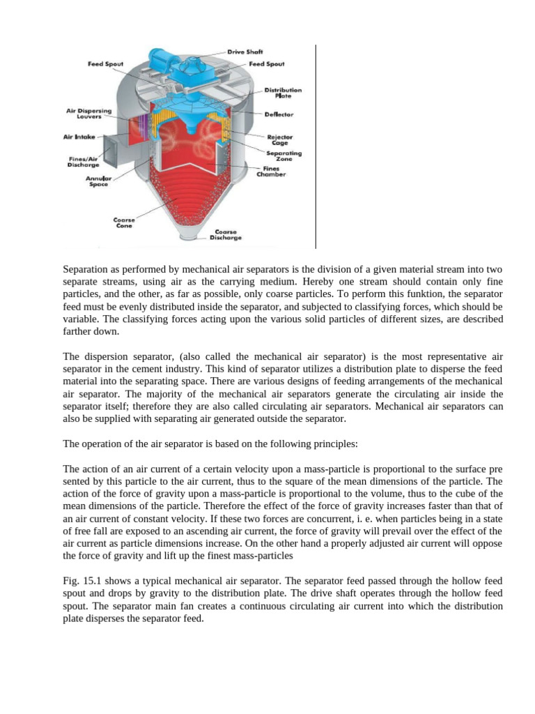 Air Separator Theory | PDF