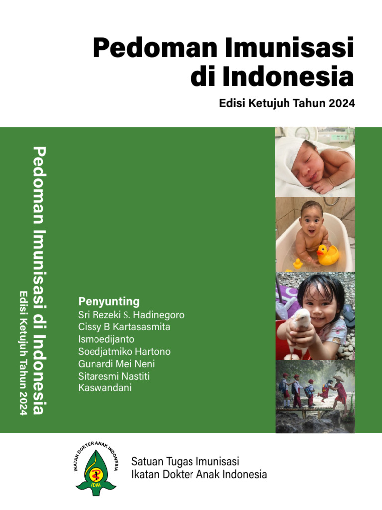 PDF Link Buku Pedoman Imunisasi 2024 | PDF