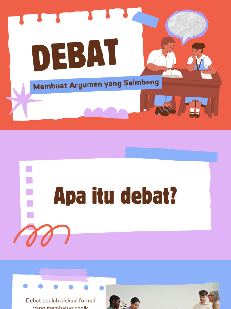 Debat: Membuat Argumen Yang Seimbang | PDF