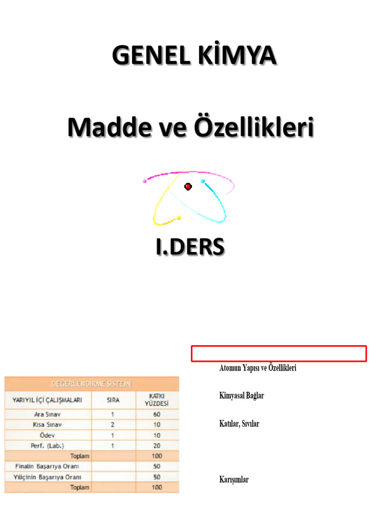 BÖLÜM 01 Madde Ve Özellikleri | PDF
