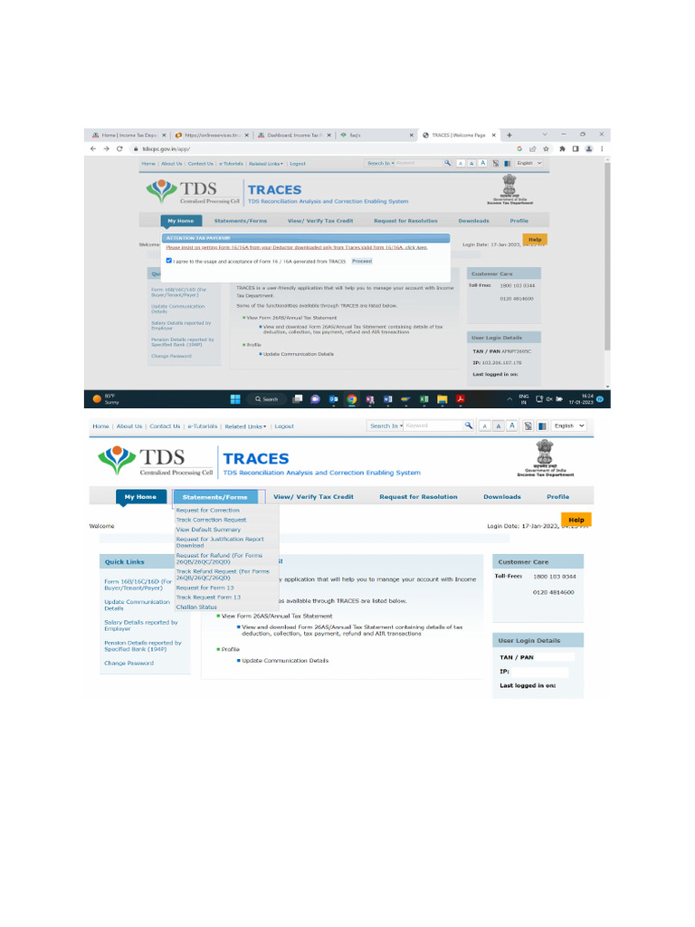TDS Correction Process | PDF