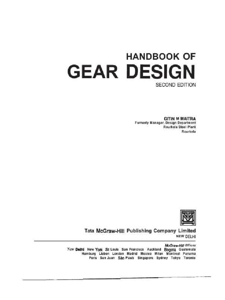 Handbook - HBK Gear Design | PDF