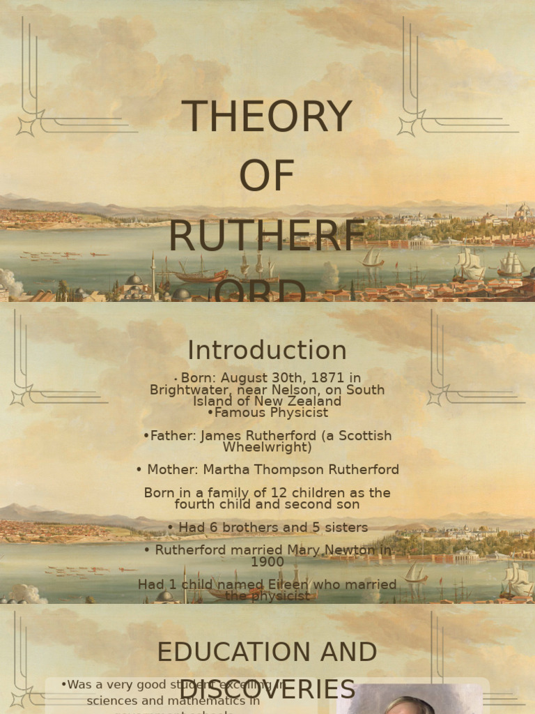 InorChem-Rep.-The-Theory-Of-Rutherford | PDF