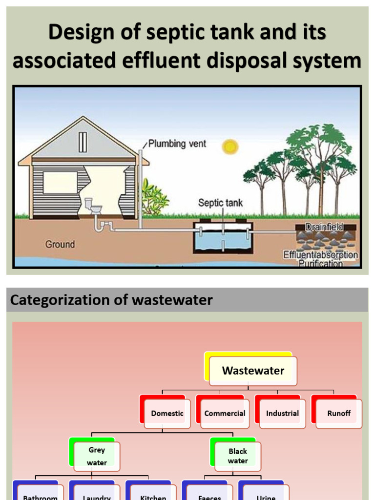 Presentation - Septic tanks | PDF