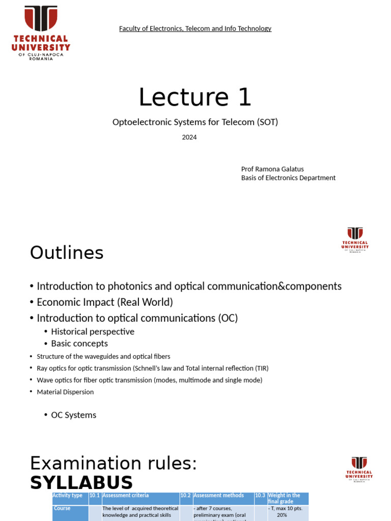 Lecture 1 - New | PDF