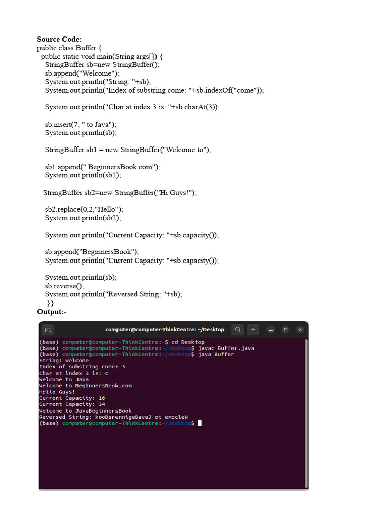 Final Java Expts | PDF