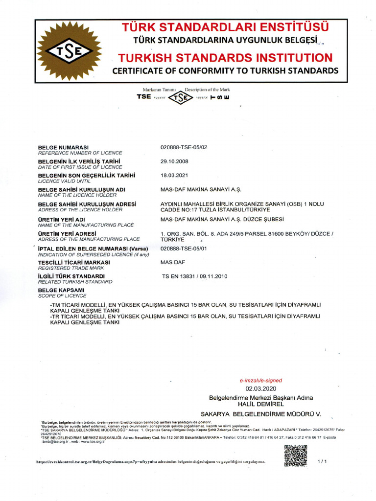 Tse 13831 - 180321 | PDF