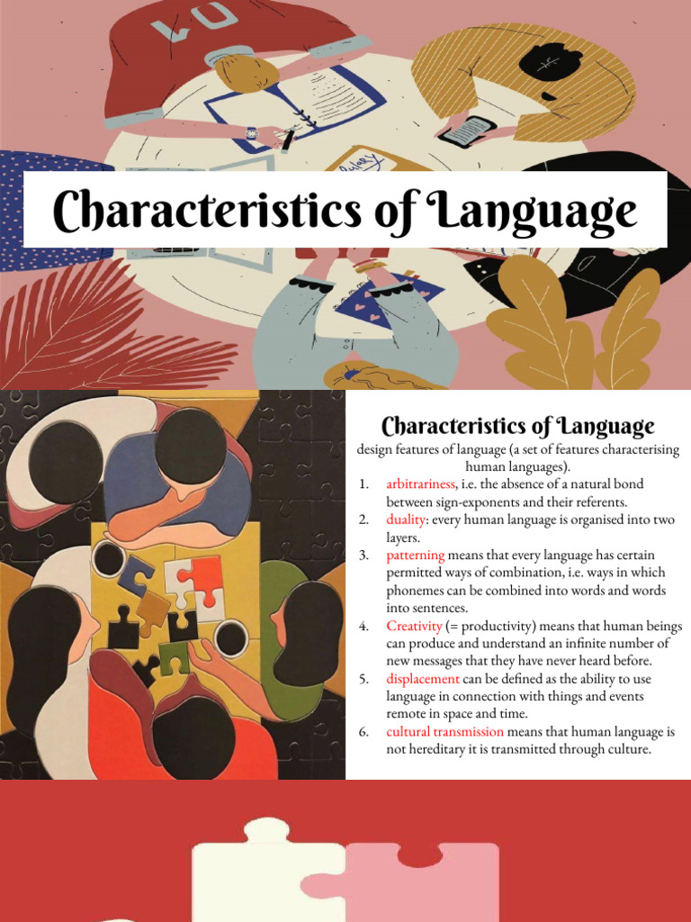 Linguistics_ language and culture, characteristics | PDF