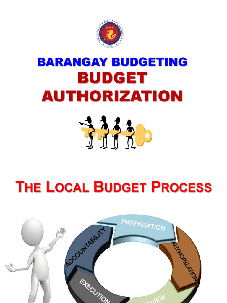 Barangay Budget Authorization Edited | PDF