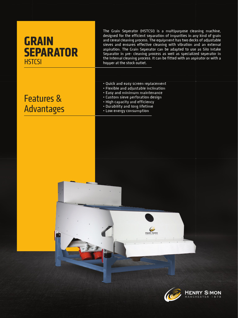 1618826048-HS TecSheet GrainSeparator | PDF