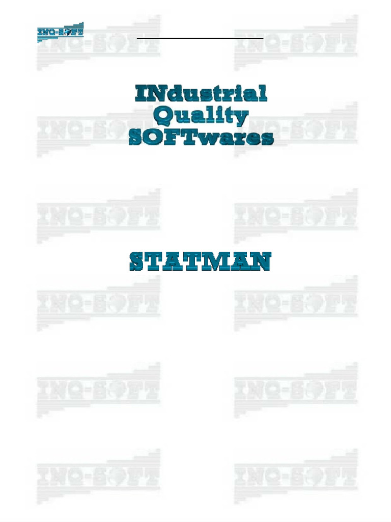STATMAN UserManual - Demo | PDF | Technology & Engineering