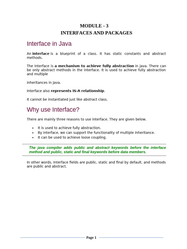 Module 3 | PDF