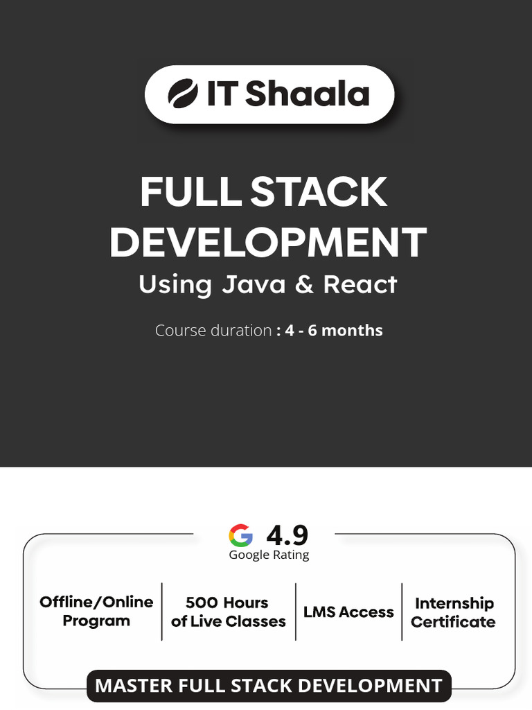 FullStack Java Using React | PDF FullStack Java Using React | PDF