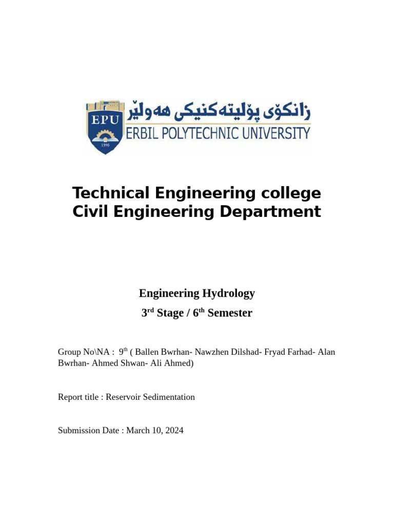 hydrology report | PDF