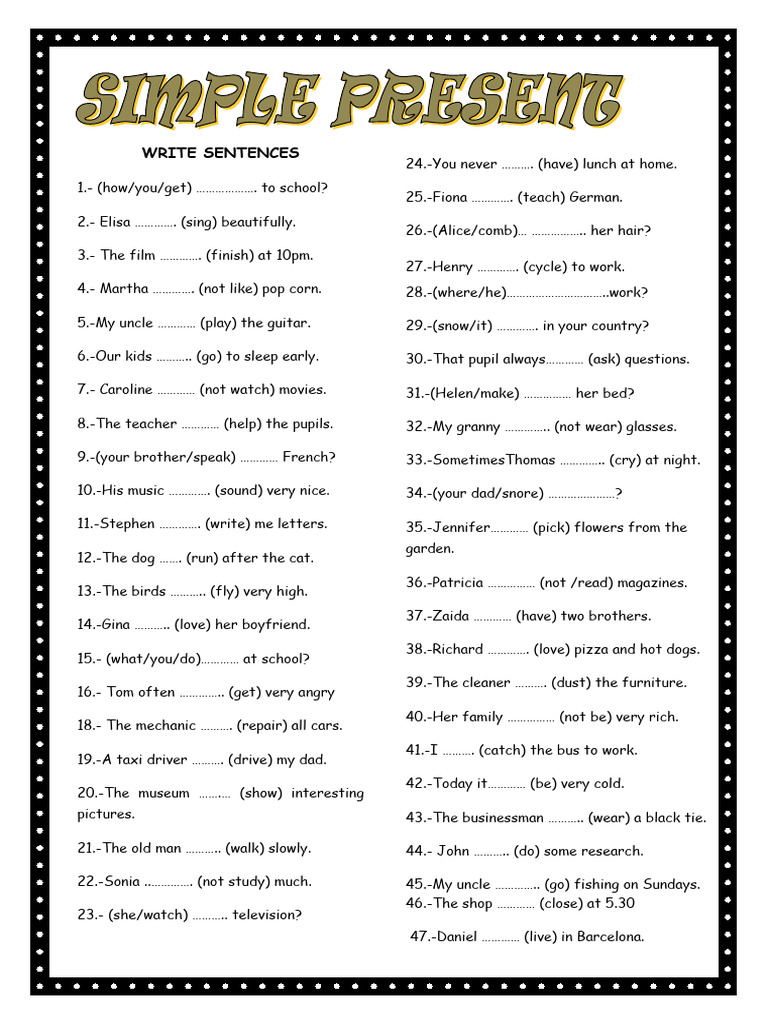 PR SIMPLE-aff-neg-int | PDF