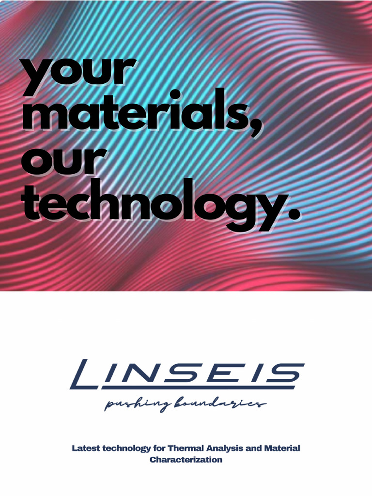 Linseis Product Brochure - 240828 - 215326 | PDF