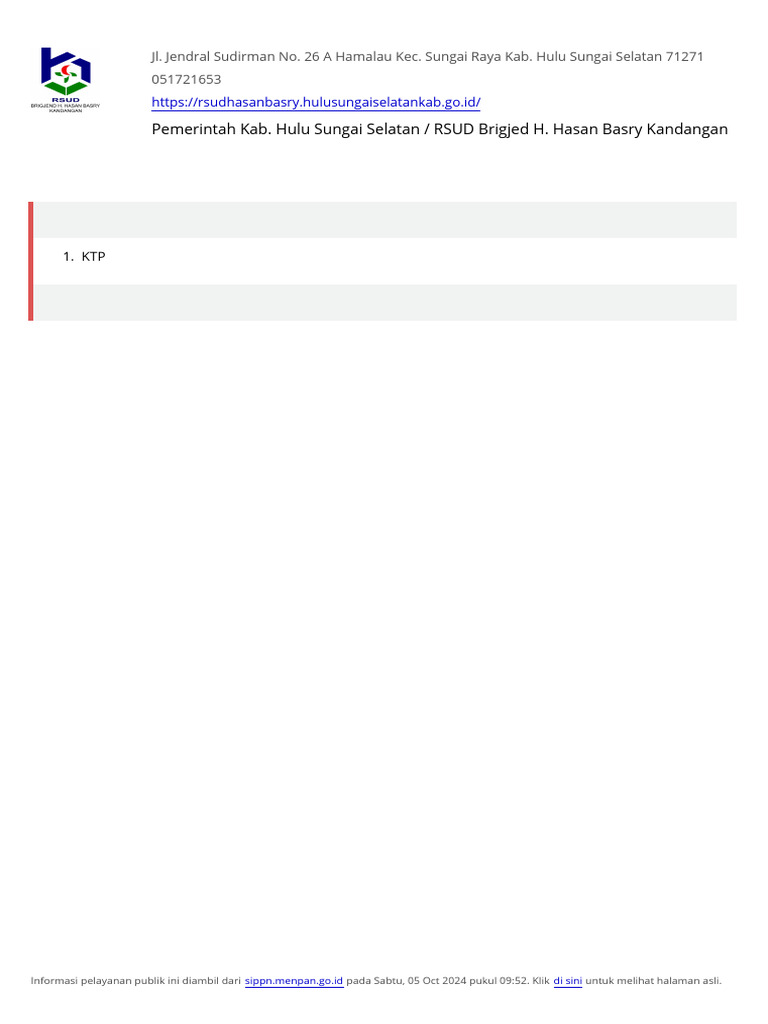 Unduh Standar Pelayanan - Medical Check Up (MCU) | PDF