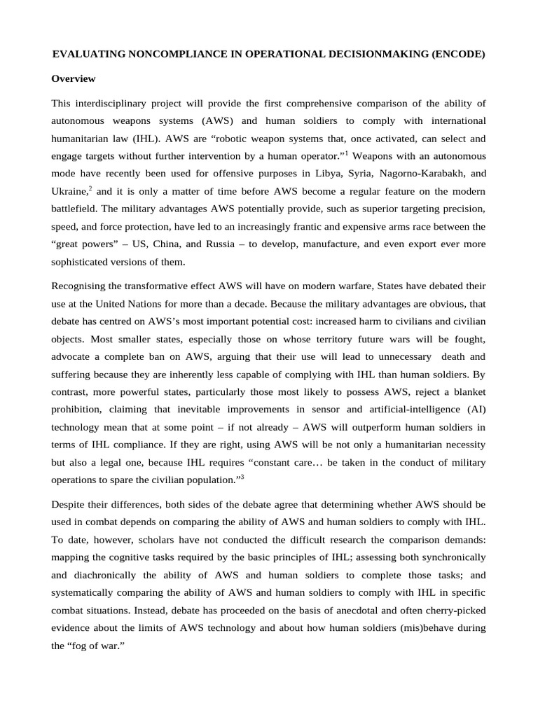 Carlsberg Grant - Project Description | PDF