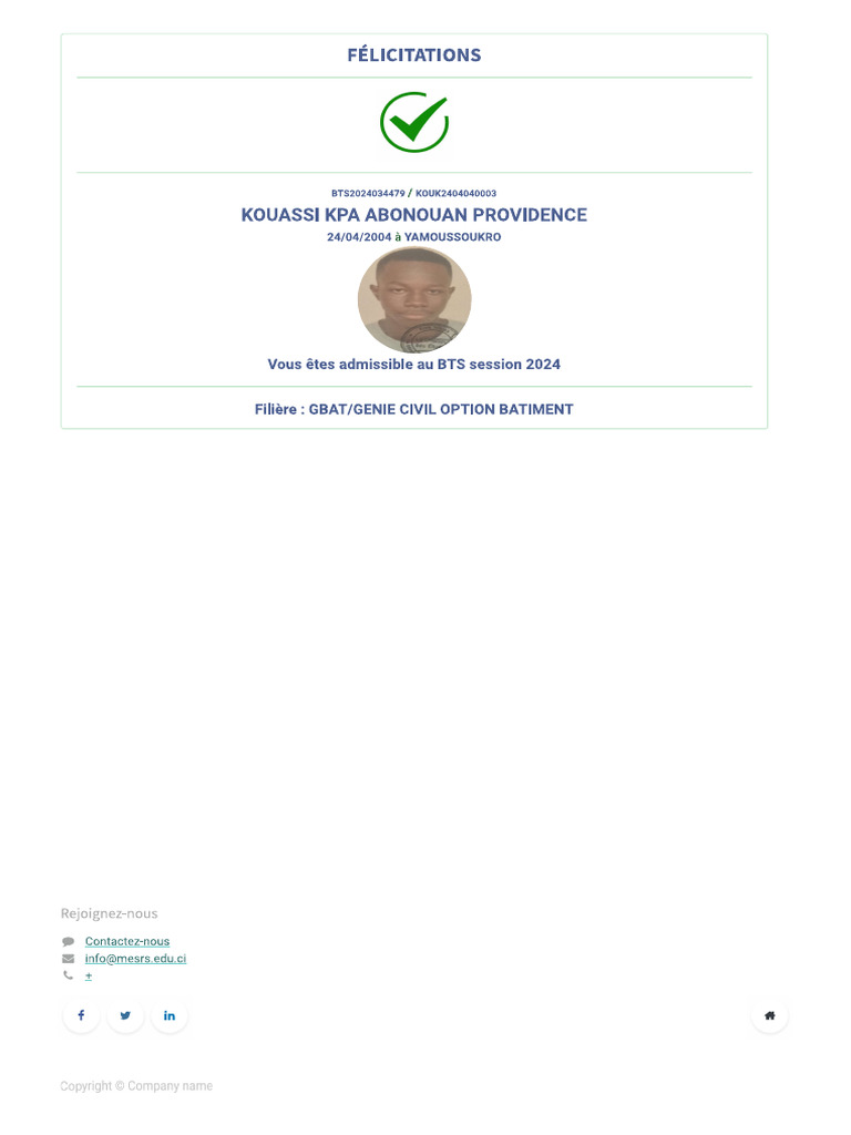 Admissibilte Resultat | PDF