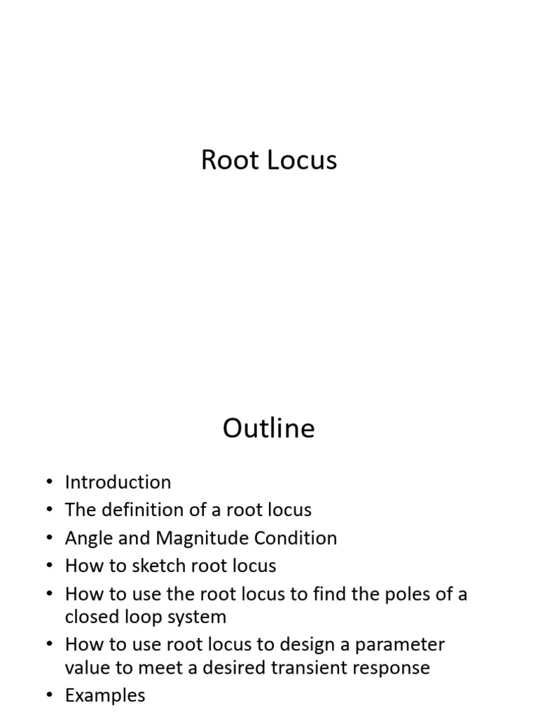 02-Root Locus Part 2 | PDF