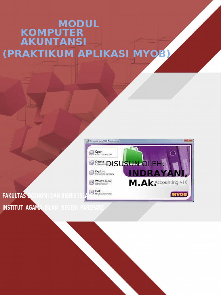 Modul Komputer Akuntansi (Myob) | PDF