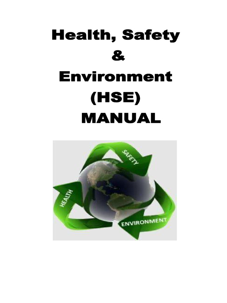 Health, Safety & Environment (HSE) MANUAL | PDF