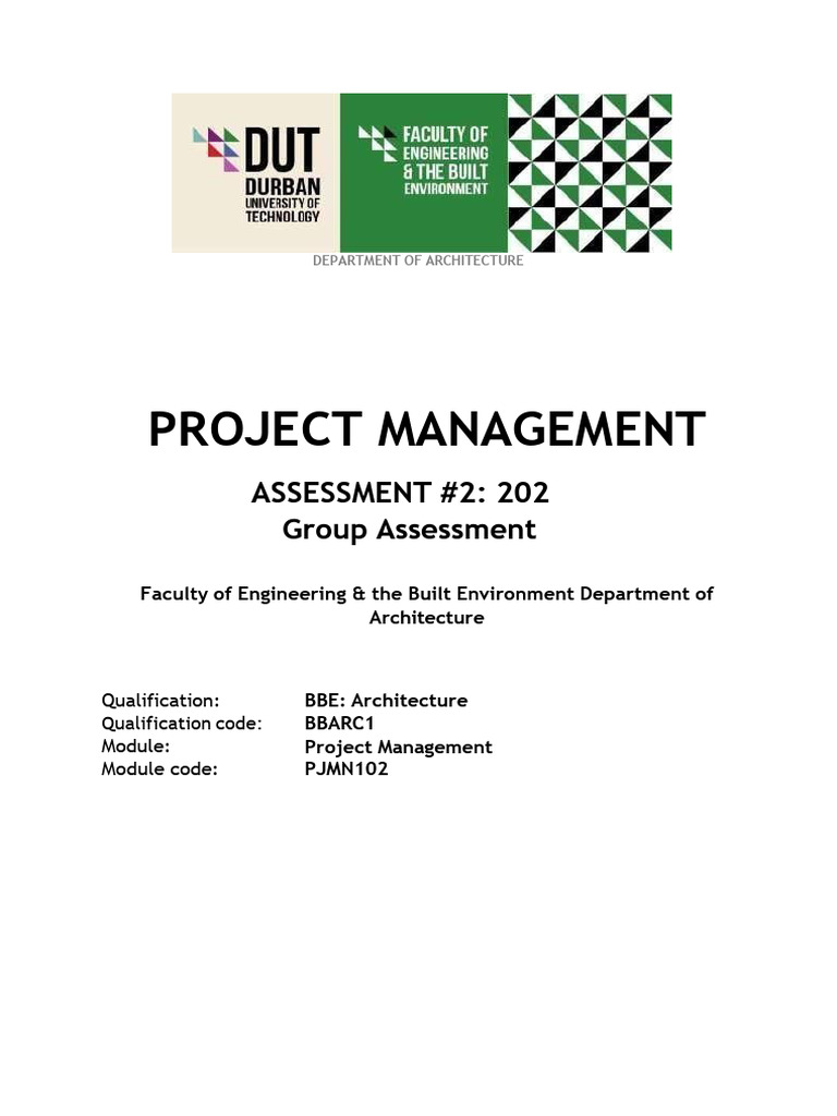 PJMN102 Group Assessment 2024 | PDF