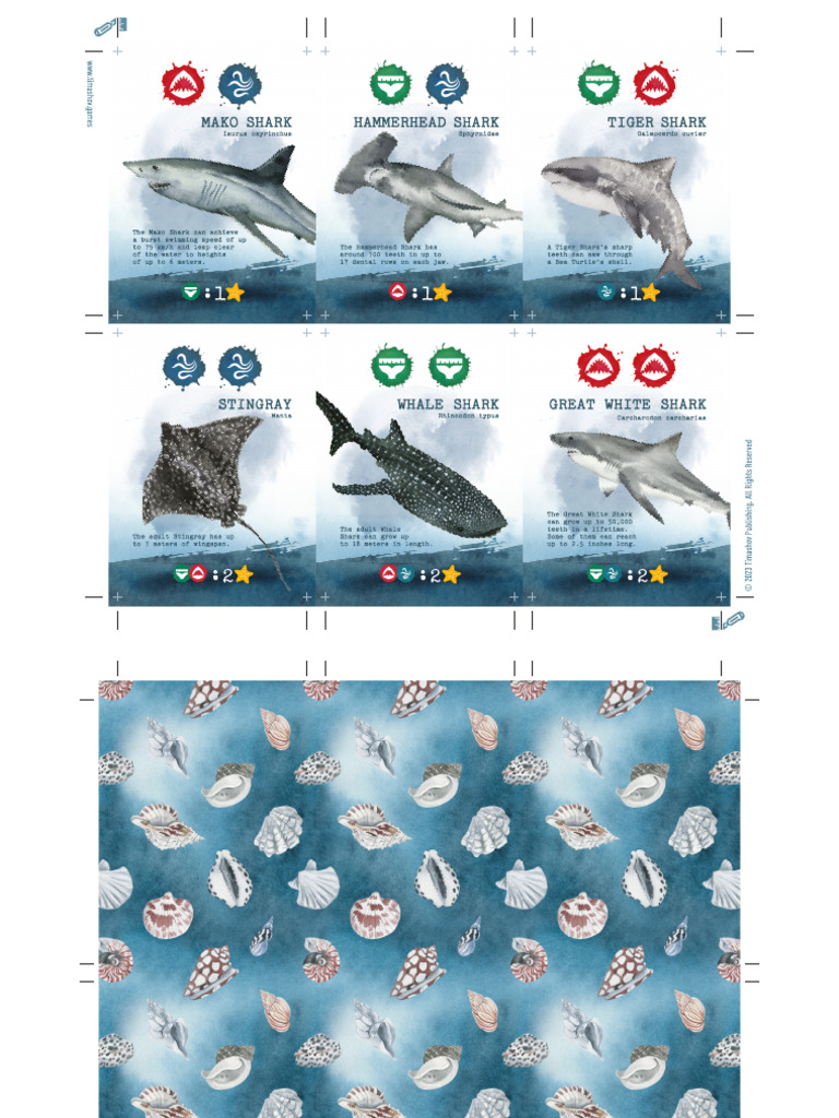 Pacific Diy Cards Rules Print | PDF
