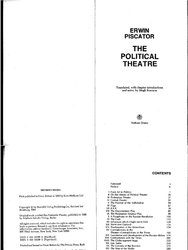 87. The Political Theatre | PDF