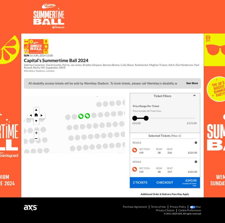 Wembley Stadium - Ticketing System | PDF