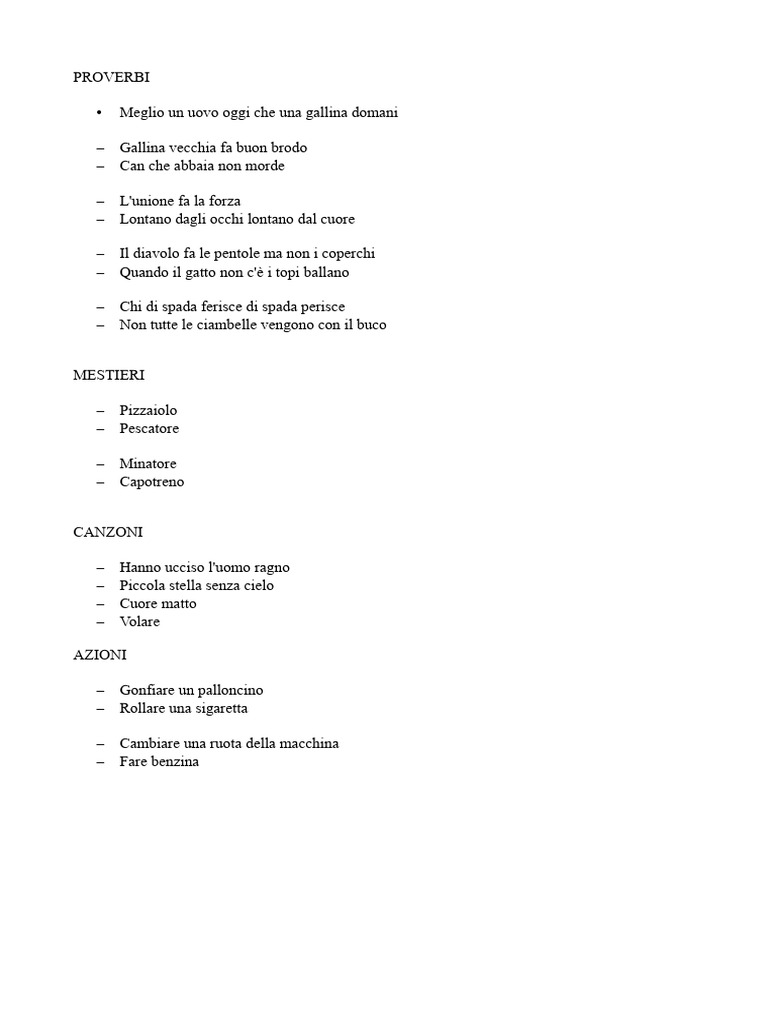 Gioco Del Filo Mimato | PDF