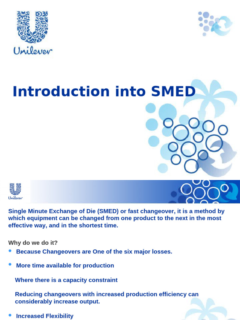 SMED Methodology | PDF