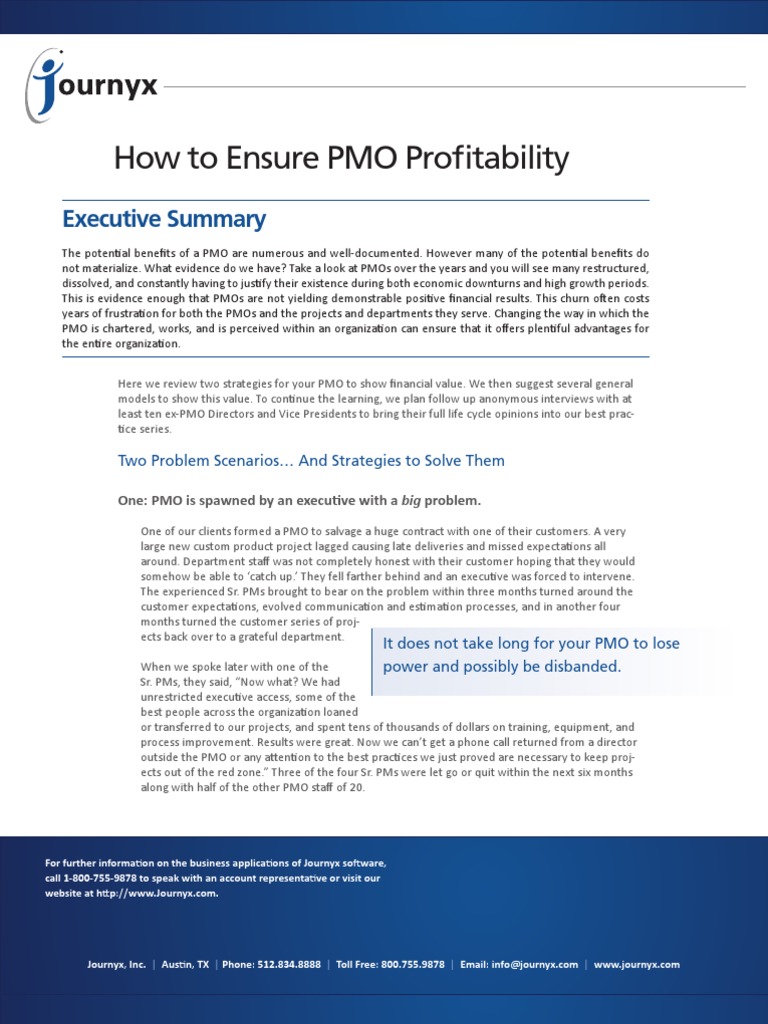 AIPM PMO Finance Webinar Paper Aug2011V1 | PDF | Dieting | Cost–Benefit ...